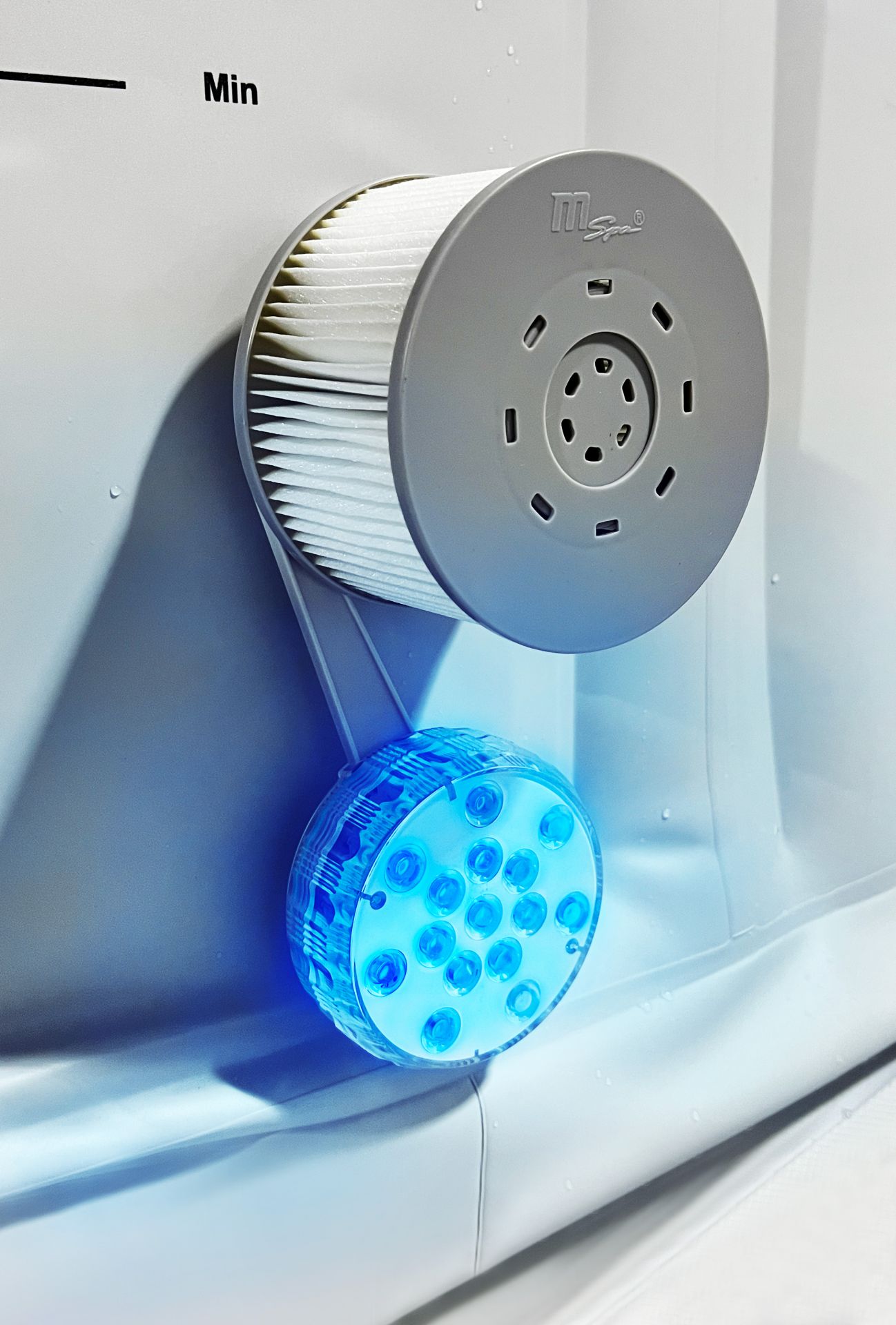 MSPA Unterwasserlicht LED Licht mit Halterung für MSPA Whirlpools | SW10109
